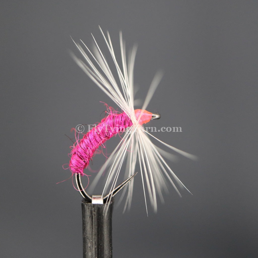 Neon Pink (UV) – Flora and Fauna Farm Yarn for Fly Tying – FlyTyingYarn.com